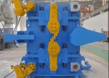 China Metal Flying Shear Cutting Machine 100mm2 Cross Section 37KW Hydraulic Drive for sale