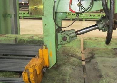 China Industrial Steel Cut to Length Machine 0.3-4mm Thickness 300-2000mm Width CNC Servo Drive for sale