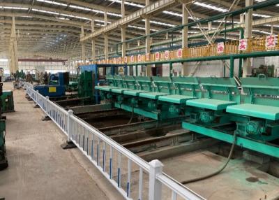 China High Capacity Customized Flying Shear Cutting Machine 1200mm Width Computerized Control for sale
