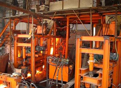 China Steel Billet Continuous Casting Machine 2 Mill 2 Strand 80x80 to 145x145 mm for sale