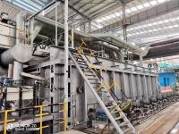 China Walking Beam Reheating Furnace 35t/h 8000Pa Feeder End Charging Discharging for sale