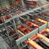 China Steel Billet R9m 4 Mill 4 Strand Small Slab Plc Horizontal Continuous Casting Machine for sale