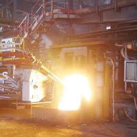 China Customized 80t Cast Iron Melting Furnace Electric Arc Steelmaking 2T-80T ISO9001 for sale