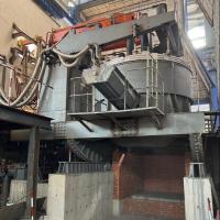China Industrial Electric Arc Furnace 10T-80T Steelmaking Cast Iron Smelting Equipment ISO9001 for sale