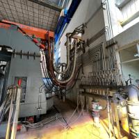 China Automatic Steelmaking Electric Arc Furnace 150-400KW 1600-1800℃ Refractory Brick Lining for sale