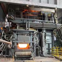 China Steel Scrap Electric Arc Furnace 20-100 Ton EBT Type for Steelmaking for sale