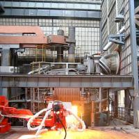 China High Capacity Electric Arc Furnace 10T-80T for Deformed Steel Bar Steelmaking for sale