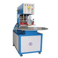 China Manual 3 Stations High Frequency PVC PET Double Blister Paper Printed Card Blister Packing Machine for Plastic Clamshell Sealing for sale
