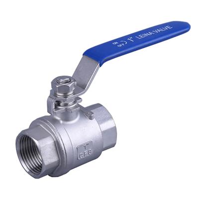 China LN-Q2TE-2PC thread ball valve light type PN63 for sale