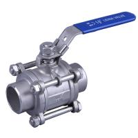 China LN-Q3TM3-3PC thread ball valve Economic Type ball valve for sale