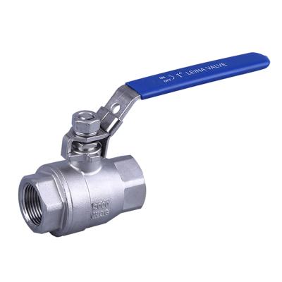 China LN-Q2T2-2PC thread ball valve 2000PSI for sale