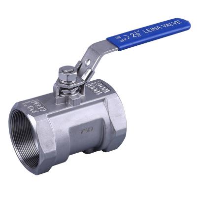 China LN-Q1TE-1PC thread ball valve light type 1000wog for sale