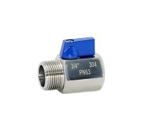 China LN-Q1TMF-Mini Ball valve M/F PN63 for sale