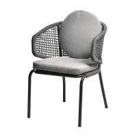 China Outdoor Furniture Luxury PE Woven Wicker Chairs And Table Set For Garden Patio Dining for sale
