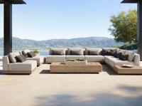 China Outdoor Teak Swivel Chair Garden Sofa for sale