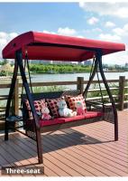 China OEM Flexible Waterproof 3 Seater Convertible Outdoor Swing Canopy Hammock for sale