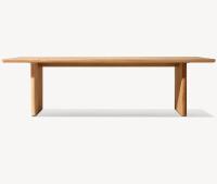 China Outdoor Teak Dining Teakwood Patio Table And Chairs Anti Corrosion Anti Cracking for sale