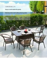 China Balcony Outdoor Dining Rattan Patio Set for sale