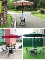 China 2.7M*2.7M Garden Patio Umbrella for sale