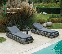 China Thick Marble Table Top Aluminium Garden Sofa Set With 45d Sponge Cushion for sale
