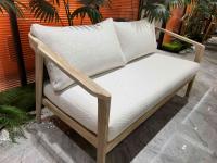 China Nordic Design Patio Sofa Set All Weather Rattan For Balcony Rest Seats And Sleep Bed for sale