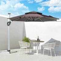 China Upgrade Your Garden with Parasol 3.0*3.0M Roma Large Umbrella for Sun Protection and Style for sale