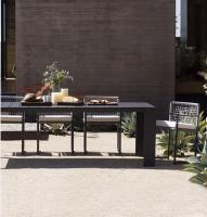 China Tea Break Patio Dining Table And Chair Set For Contemporary Outdoor Furniture for sale