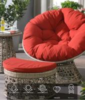 China Leisure Patio Furniture 360 Rotating Sofa for sale