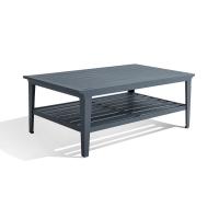 China Dark Gray Aluminum Alloy Frame Modern Outdoor Garden Furniture Dining Set for sale