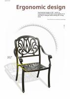 China OEM Cast Aluminium Leisure Dining Table And Chairs Set For Outdoor Garden for sale