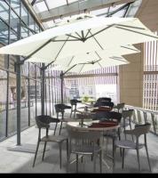 China OEM Aluminum Pole Parasol Garden Patio Table Umbrella Radii 1.25m for sale