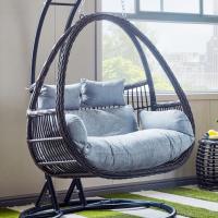China Patio Outdoor Double Hanging Swing Chair for sale