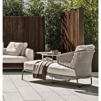 China Woven Rope Outdoor Furniture Sofa For Hotels Villas Courtyards for sale