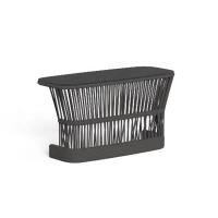 China High Rebound Sponge Cushion Luxury Rattan Corner Dining Set Customized for sale