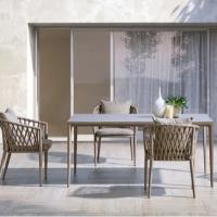 China Rattan Chairs Set For Terrace Dining Table And Garden Chair Set Outdoor Furniture for sale
