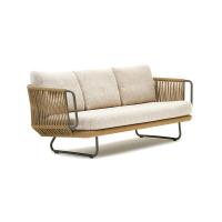 China Hotel Villa Garden Rope Weave Outdoor Patio Furniture With PE Rattan for sale