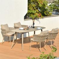 China Patio Wicker Chairs And Table Set for sale