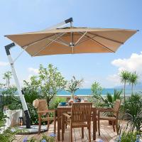 China Large Garden Patio Umbrella 2.7 Metre Parasol 2.5*2.5M/3*3M for sale