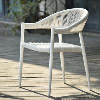 China OEM Acceptable European Design PE Rattan Chair and Aluminium Table for Outdoor Furniture for sale
