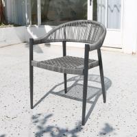China OEM Acceptable European Design PE Rattan Chair and Aluminium Table for Outdoor Furniture for sale