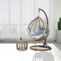 China Single Basket Hanging Children Rattan Egg Chair for sale