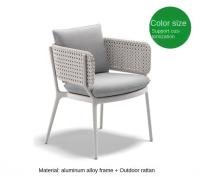 China High End Aluminum Waterproof Sunscreen Outdoor Furniture Set With Contemporary Design for sale