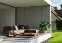 China Nordic Outdoor Garden Aluminum Sofa Leisure Hotel PE Rattan Luxury Combination Sofa for sale