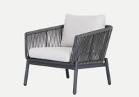 China Modern Environmental PE Rattan Patio Garden Aluminum Sofa And Table Set For Leisure for sale