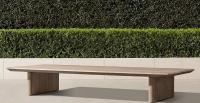 China High End Teak Wood Garden Patio Sofa And Table Set Outdoor Fashion Sofa Furniture for sale