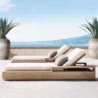China Modern Style Outdoor Garden Pool Lazy Patio Leisure Chair Lounge Bed For Sleeping for sale