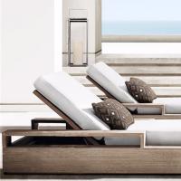 China Modern Style Outdoor Garden Pool Lazy Patio Leisure Chair Lounge Bed For Sleeping for sale
