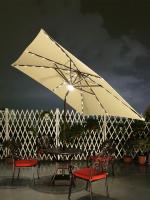China Aluminum Frame Garden Cantilever Parasol Umbrella Accept Customized OEM for sale