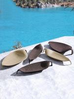 China Modern Villa Beach Lounger Swimming Pool Leisure Chair PE Rattan Lounge Bed for sale
