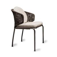 China Outdoor Furniture Customize Luxury  Woven Wicker Chairs And Table For Garden Patio Dining for sale